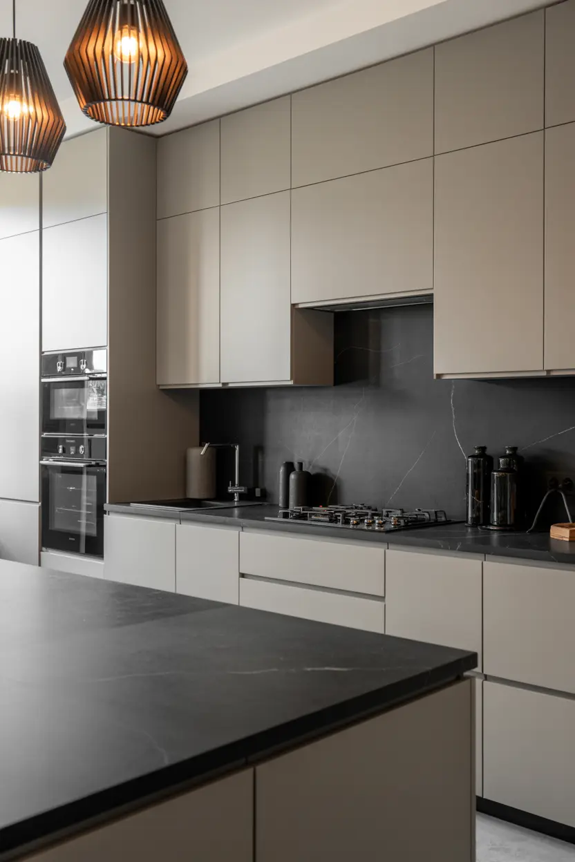 15 Gorgeous Kitchens With Black Worktops Ideas You'll Love